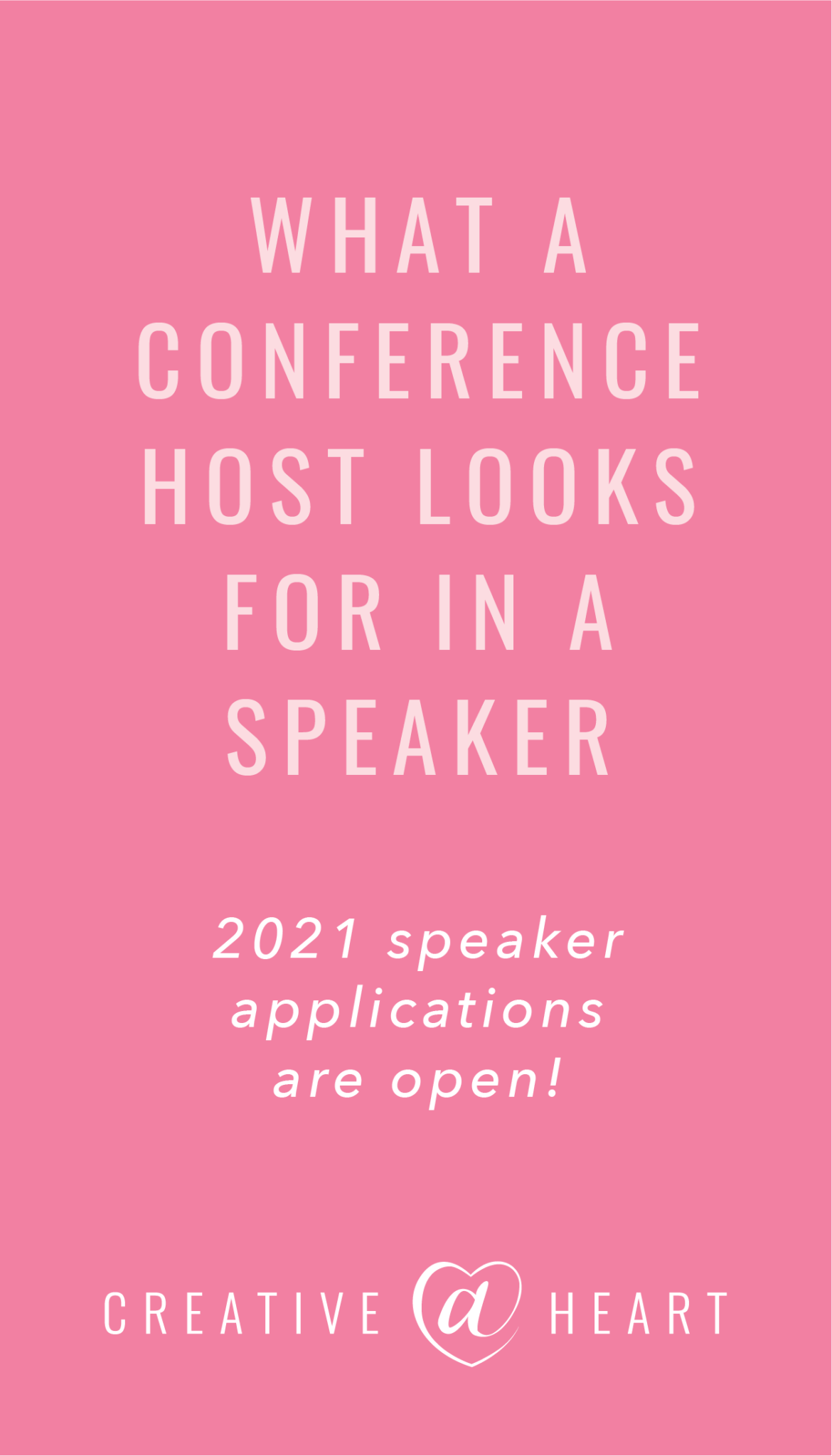 What a Conference Host Looks for in a Speaker - Kat Schmoyer