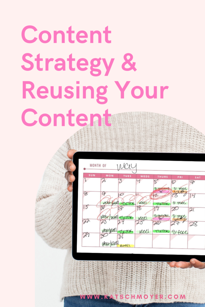 Content Strategy & Reusing Your Content - Kat Schmoyer